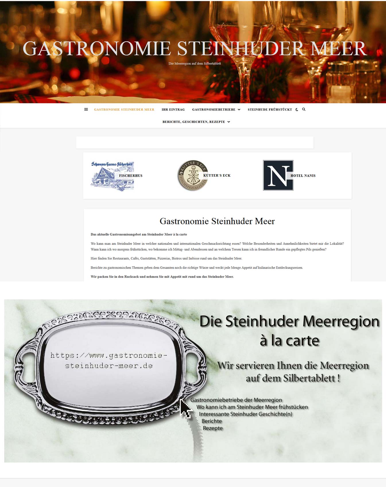 Portfolio Gastronomie – wavelet design